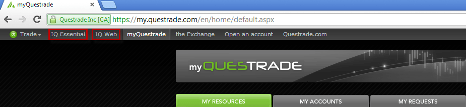 Questrade Tutorial: How To Use The Trading Platform